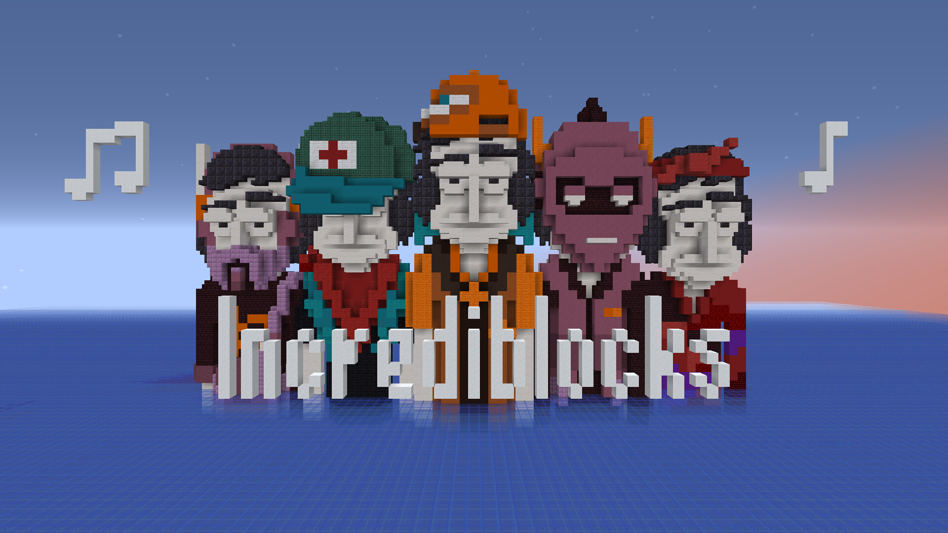Incrediblocks - Incredibox in Minecraft [Beta 1.0] Minecraft Map