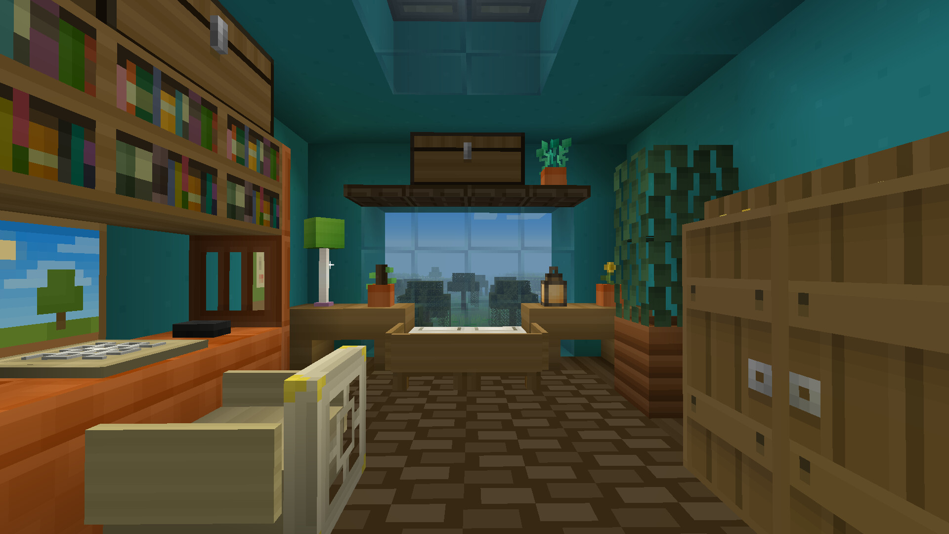 Cool Modern House Minecraft Map