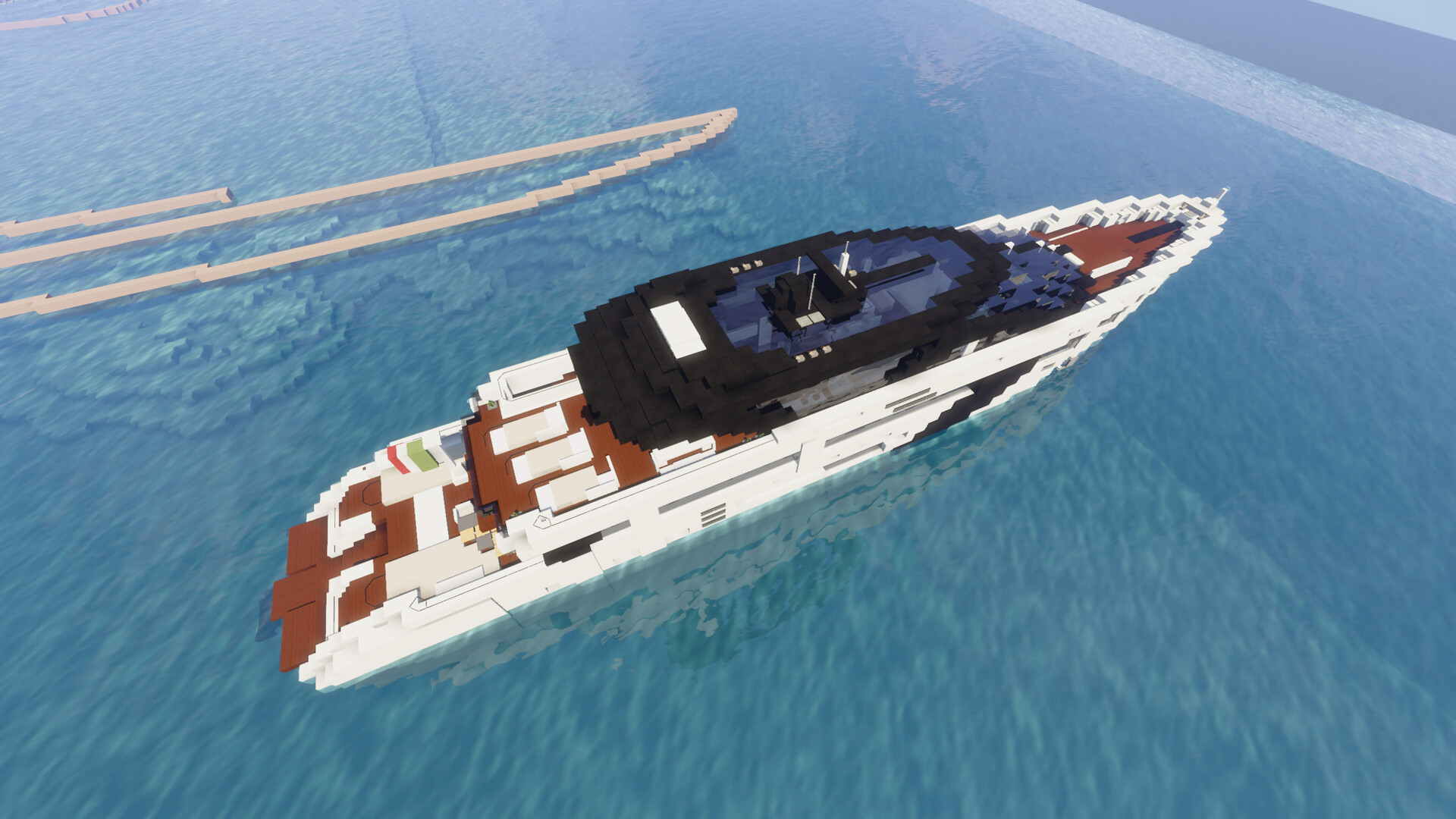 Wally Yacht Minecraft Map