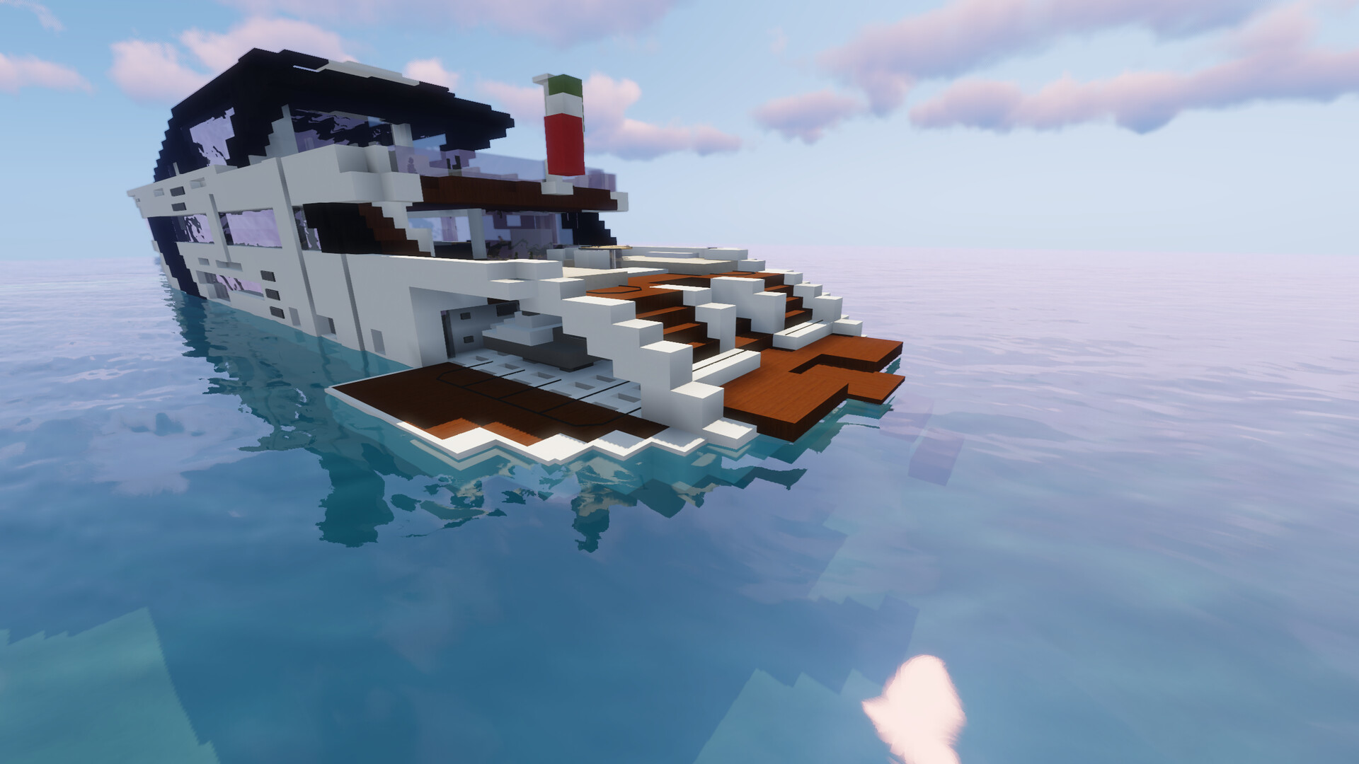 Wally Yacht Minecraft Map