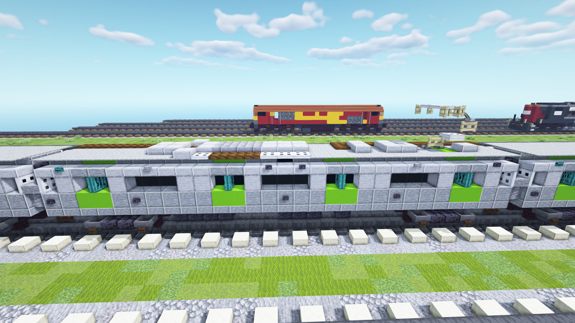 JR East Yamanote Line E235 Series Train Minecraft Map