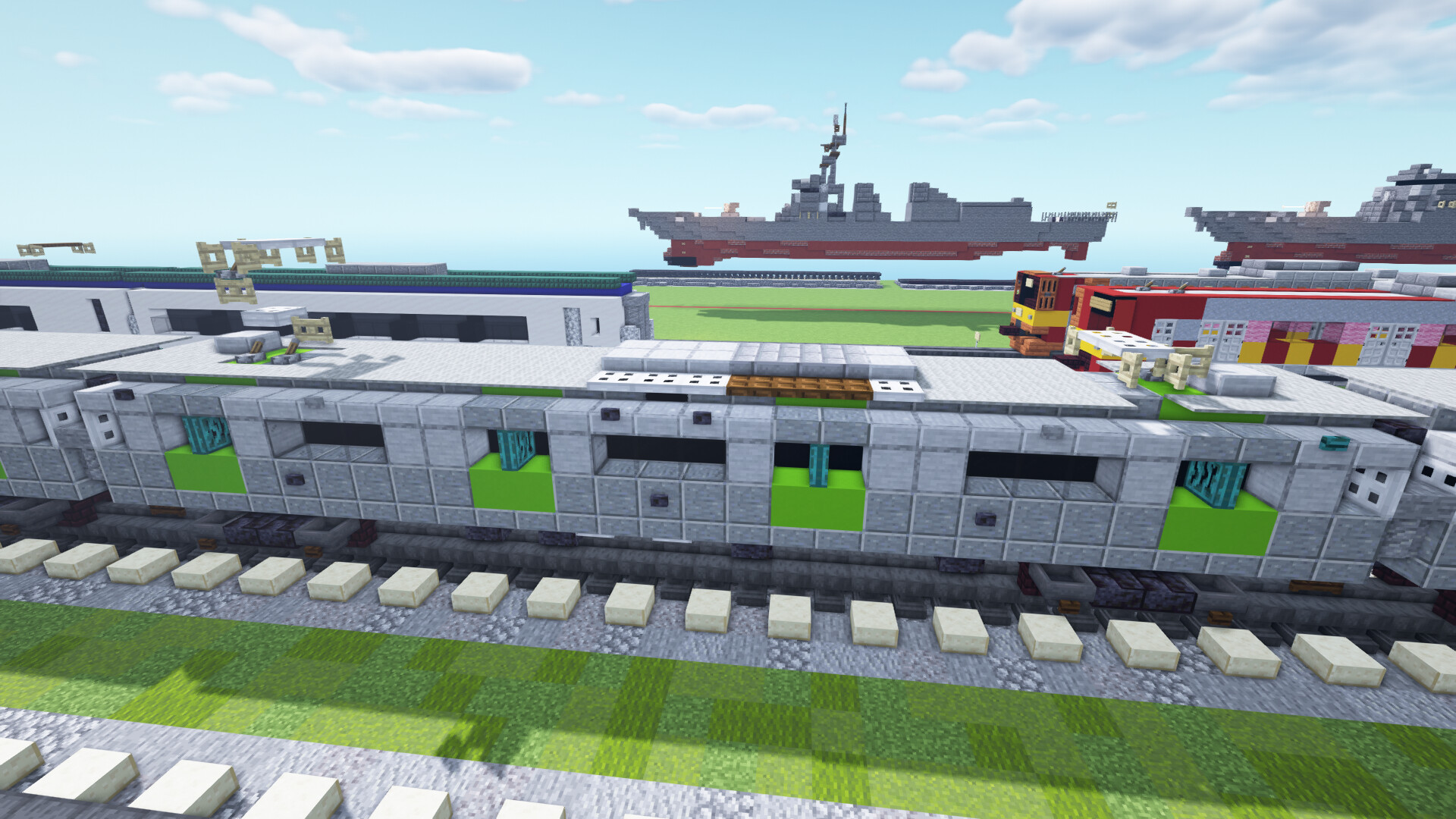 JR East Yamanote Line E235 Series Train Minecraft Map