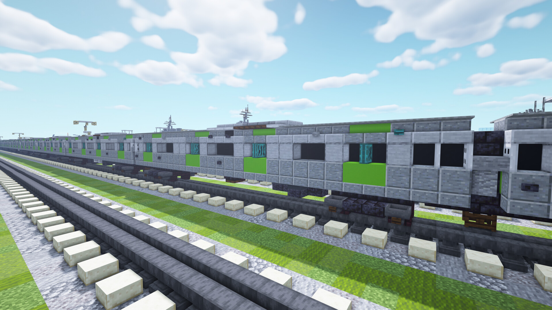 JR East Yamanote Line E235 Series Train Minecraft Map