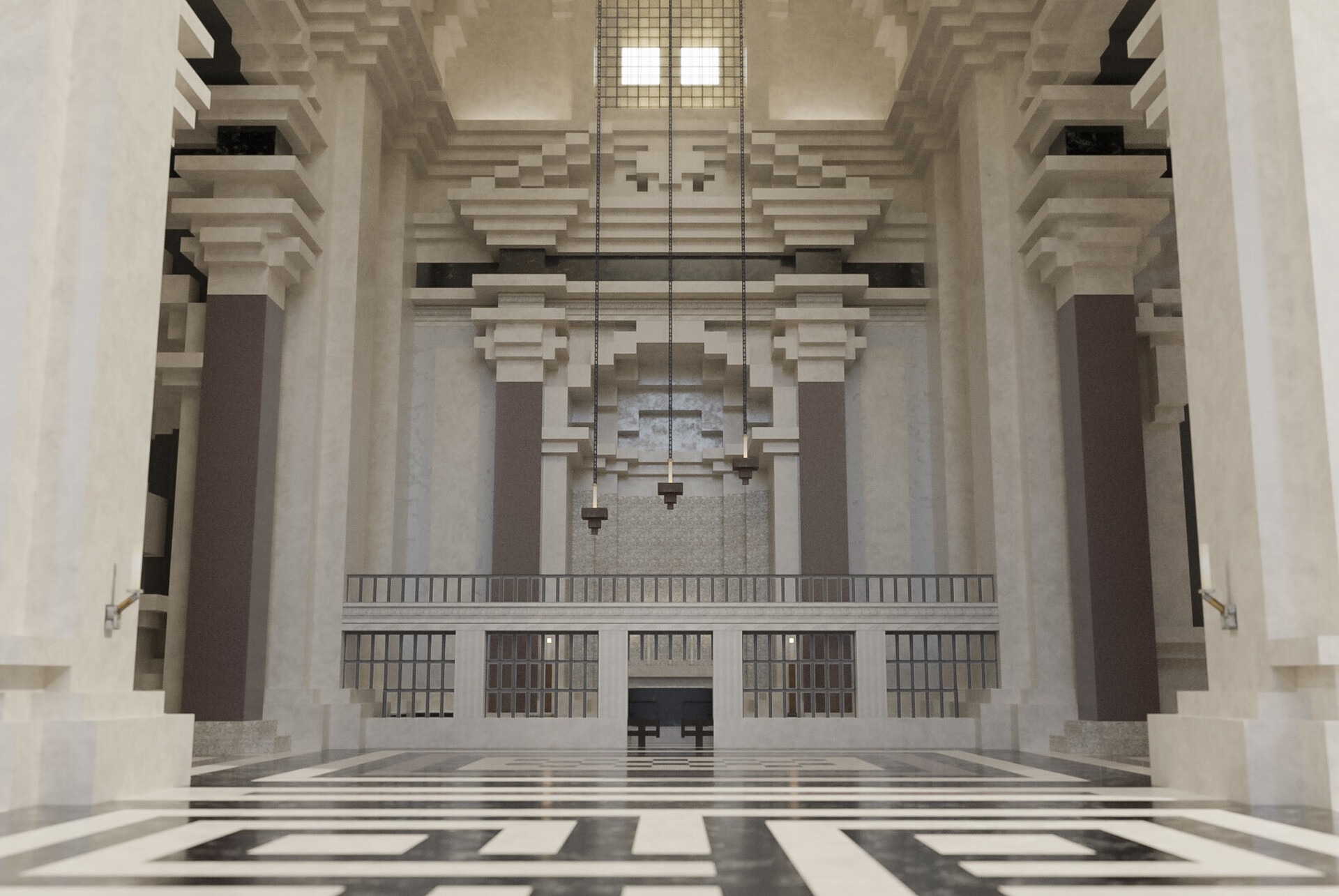 Renaissance cathedral / basilica (Download) Minecraft Map