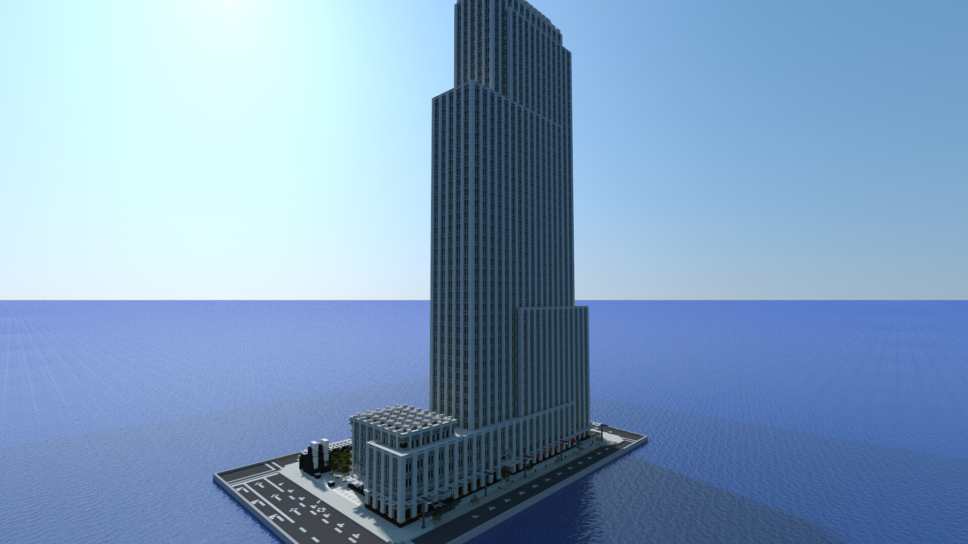 IBM-Marathon Tower, Montreal Minecraft Map