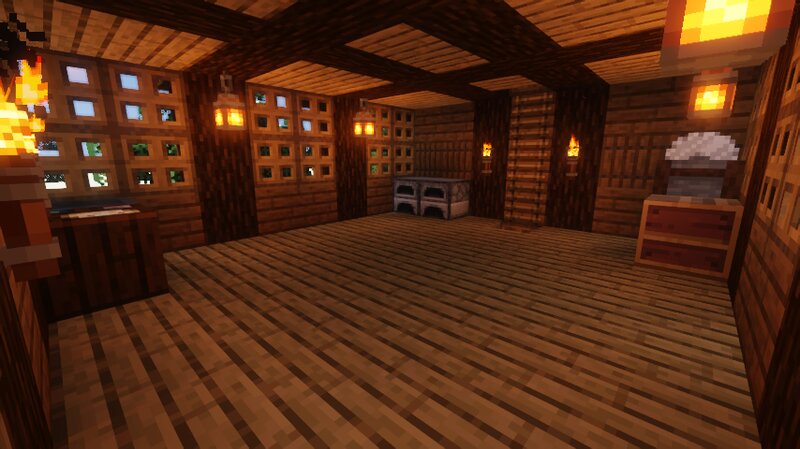 Snowchester Inspired Cabin Minecraft Map
