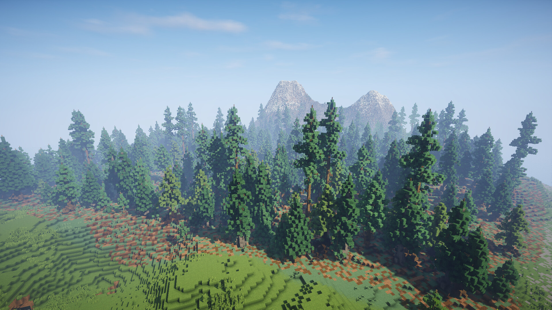 Taïga Island Minecraft Map