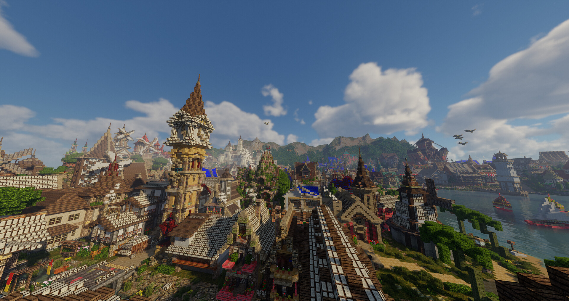 Mirage Town / [ Cinematic ] - MMORPG MAP Minecraft Map