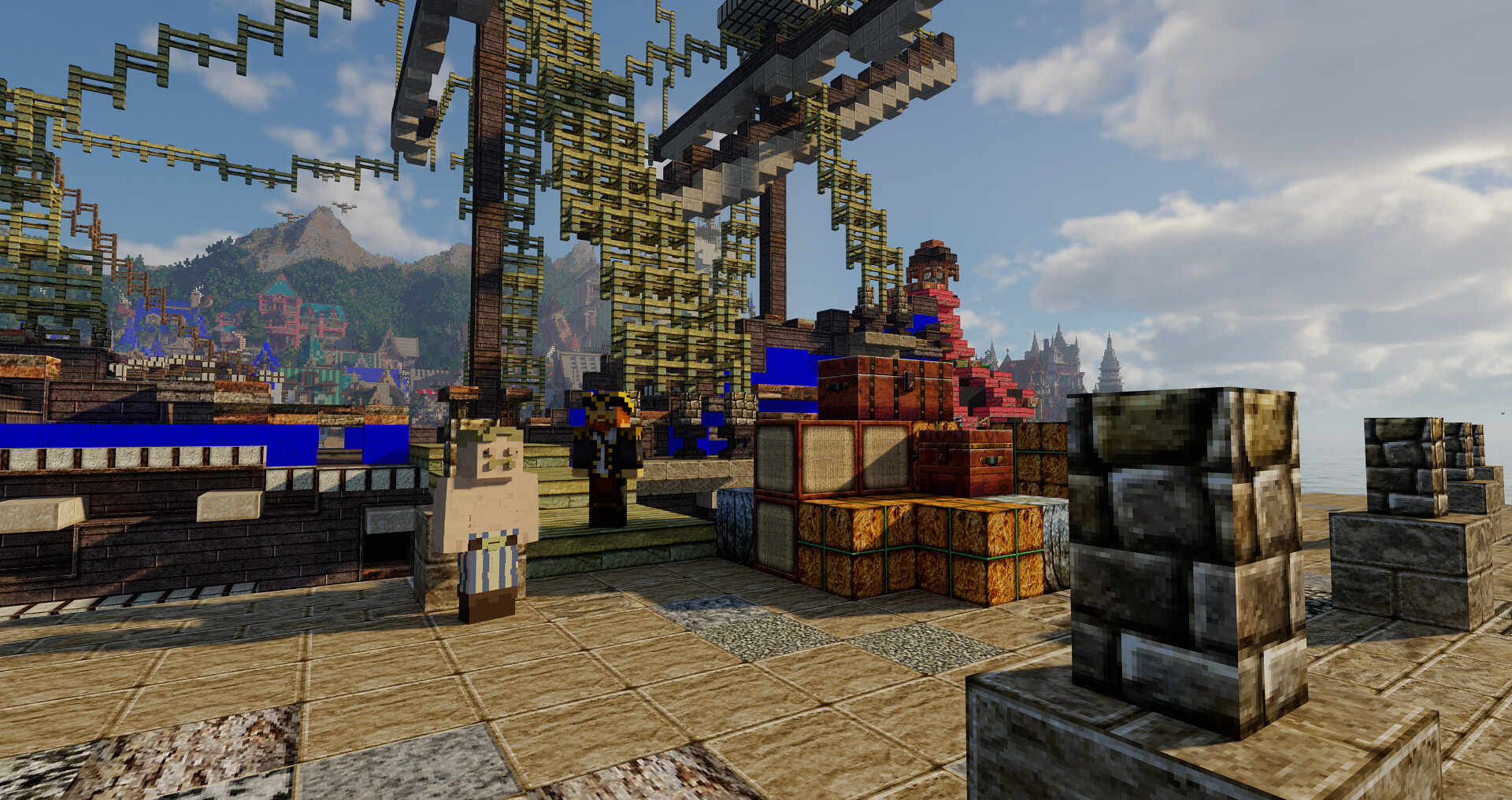 Mirage Town / [ Cinematic ] - MMORPG MAP Minecraft Map