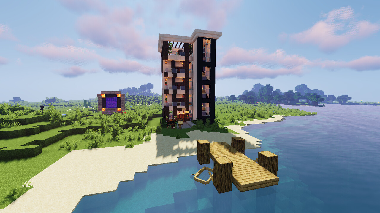 Modern House Style Minecraft Map