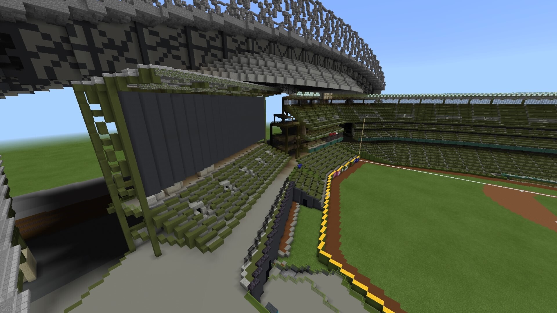 T-Mobile Park (Seattle Mariners) Seattle, Washington 1:1 Minecraft Map