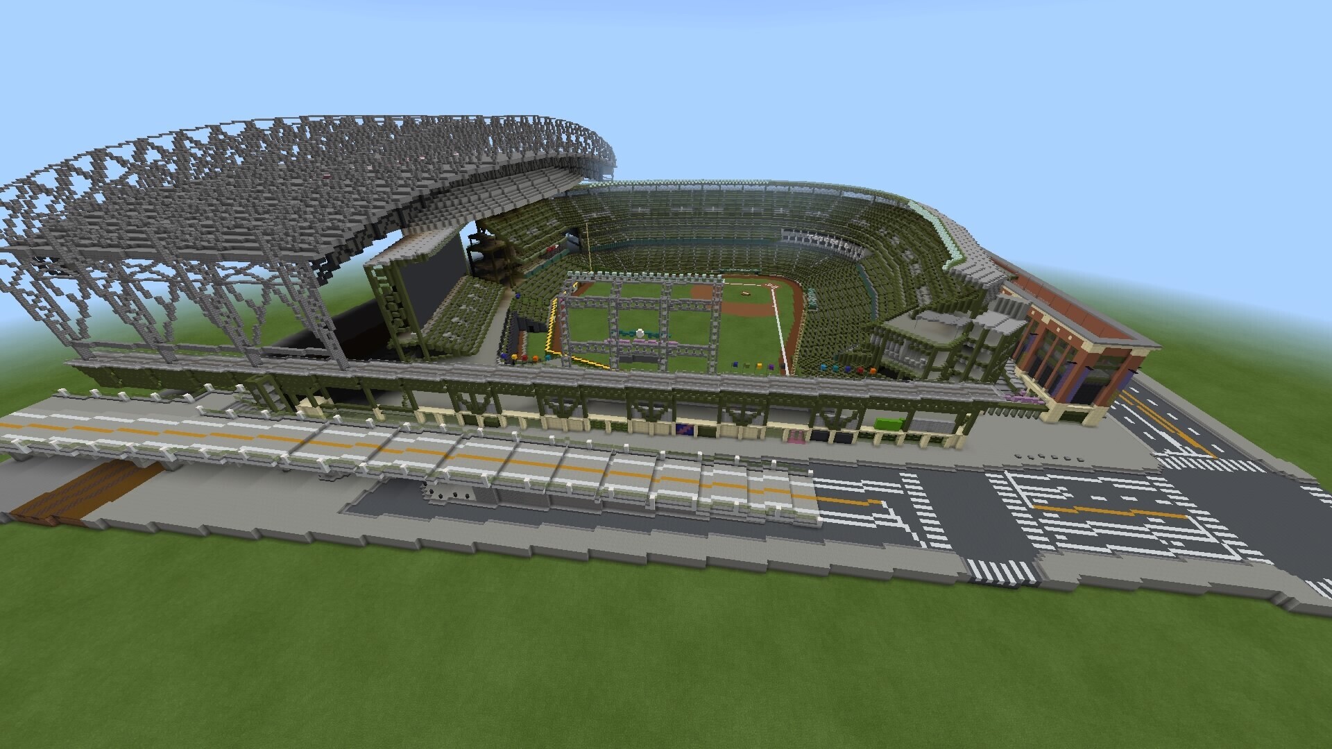 T-Mobile Park (Seattle Mariners) Seattle, Washington 1:1 Minecraft Map