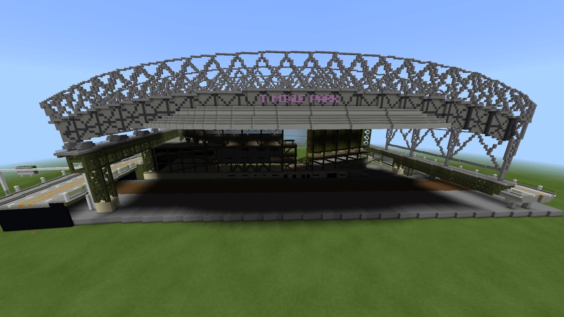 T-Mobile Park (Seattle Mariners) Seattle, Washington 1:1 Minecraft Map