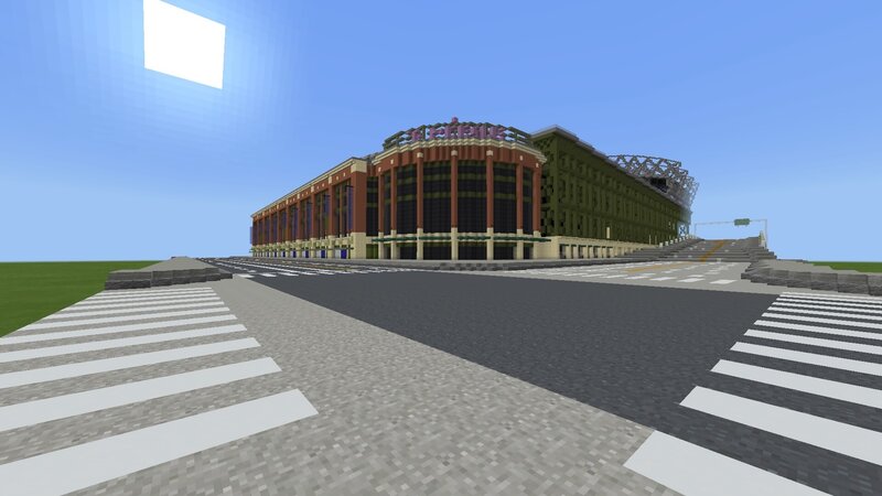 T-Mobile Park (Seattle Mariners) Seattle, Washington 1:1 Minecraft Map