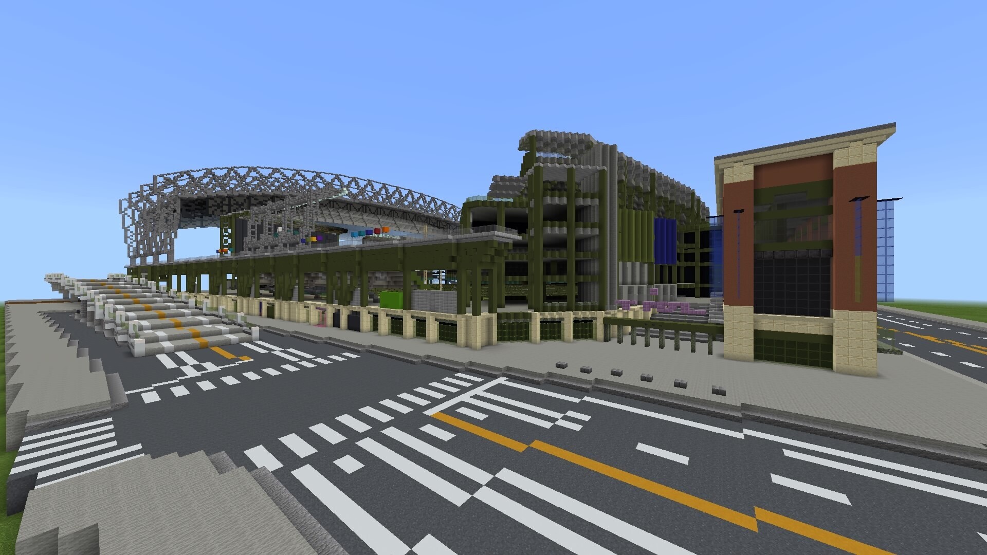 T-Mobile Park (Seattle Mariners) Seattle, Washington 1:1 Minecraft Map