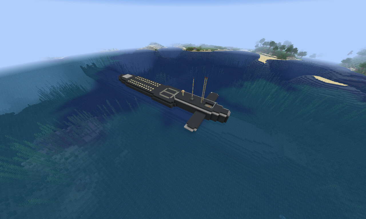 Submarine Minecraft Map