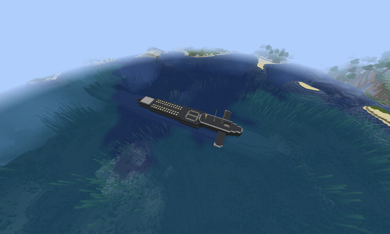 Submarine Minecraft Map