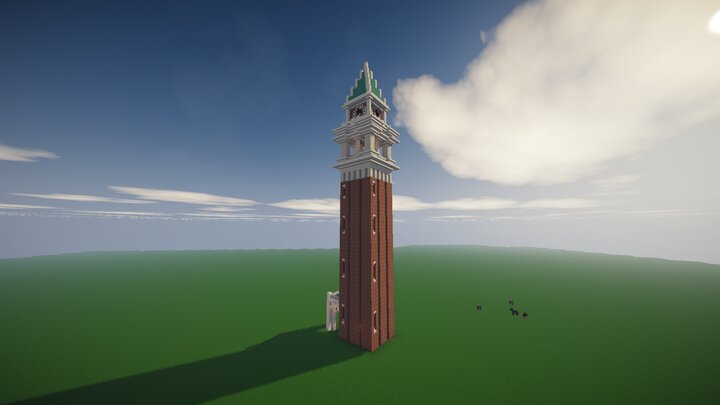 Saint-Marc campanile (with download) Minecraft Map