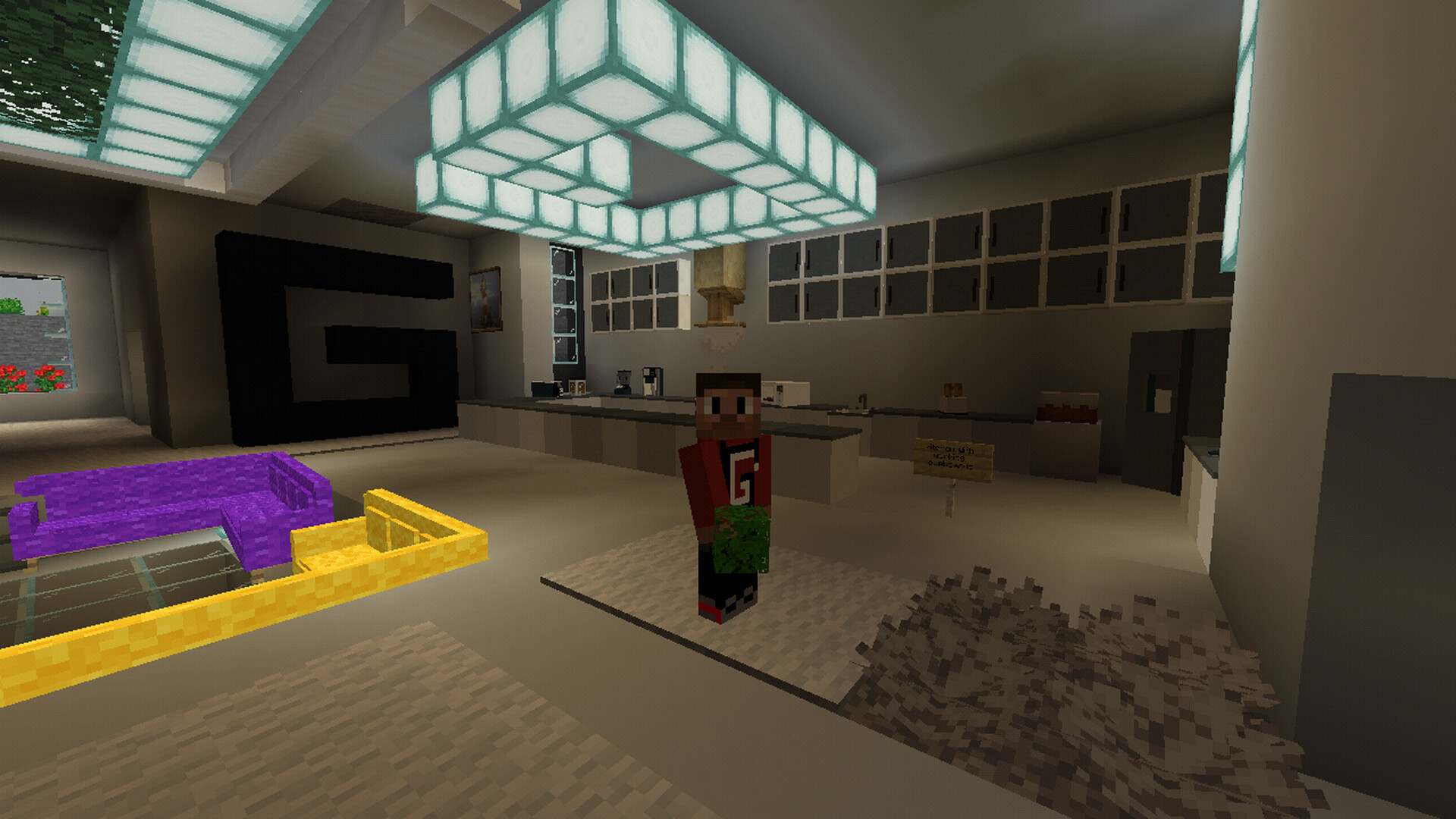 Command block mansion Minecraft Map