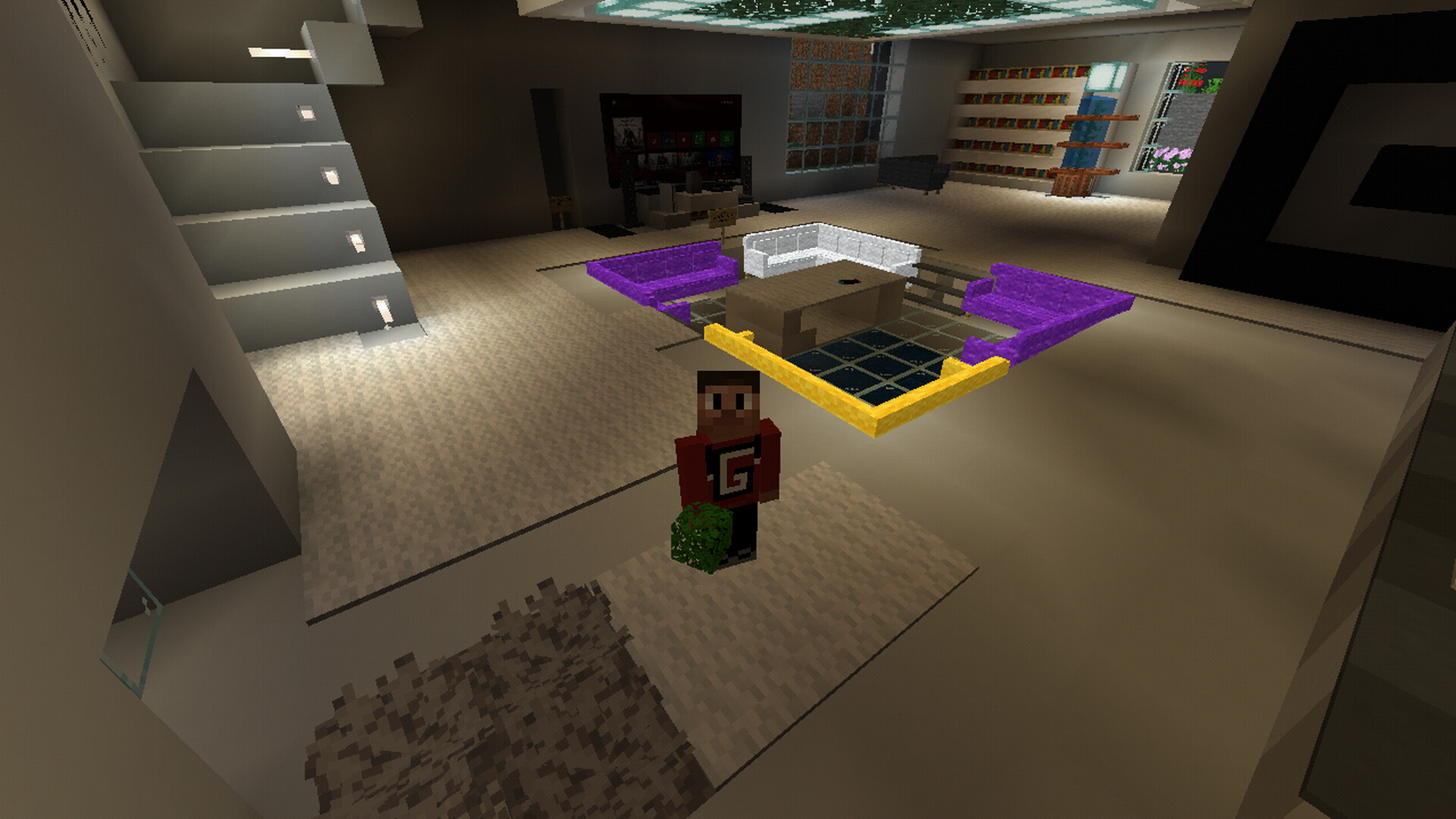 Command block mansion Minecraft Map