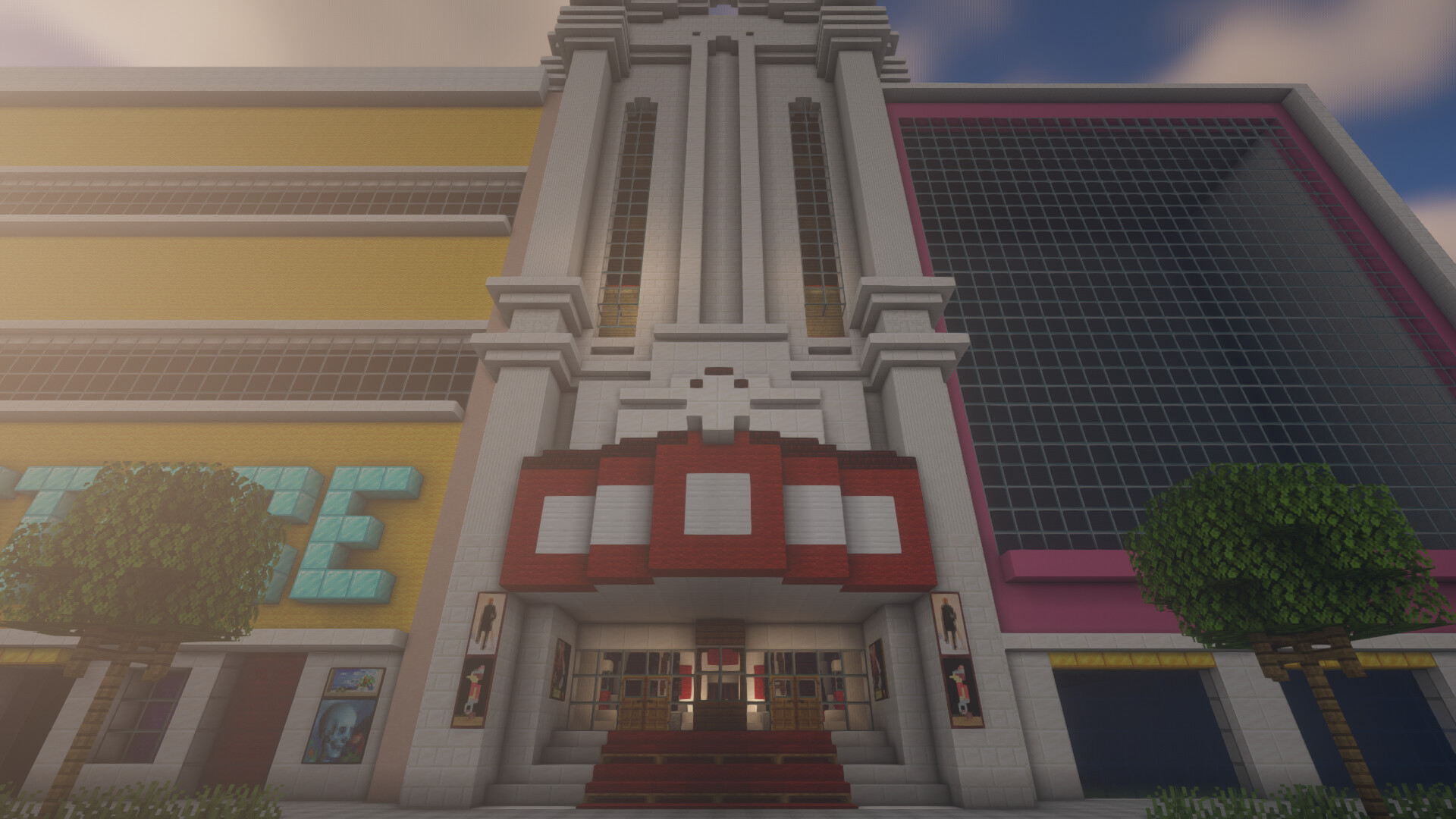 Moon Theatre (From the movie "Sing") Minecraft Map