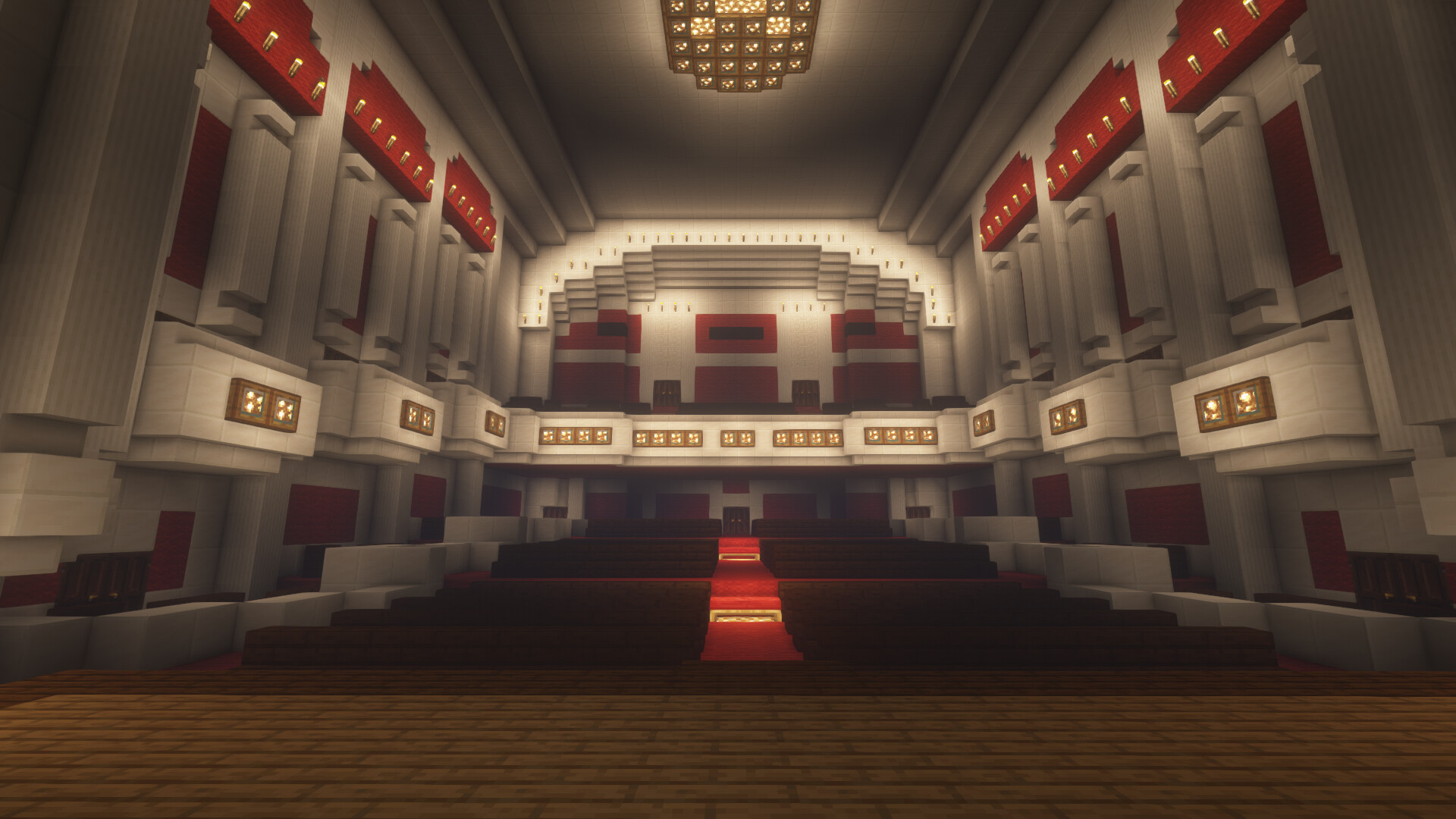 Moon Theatre (From the movie "Sing") Minecraft Map