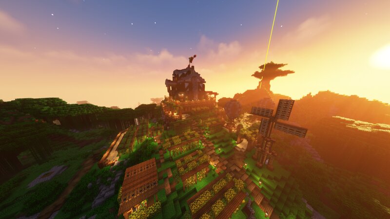 Glowberry winery Minecraft Map