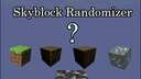 RANDOMIZER SKYBLOCK (for Bedrock edition) Minecraft Map