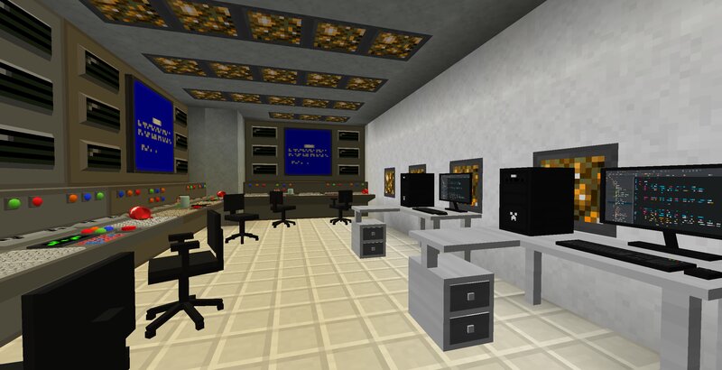 Nuclear Fusion Energy Research Facility #81 Minecraft Map