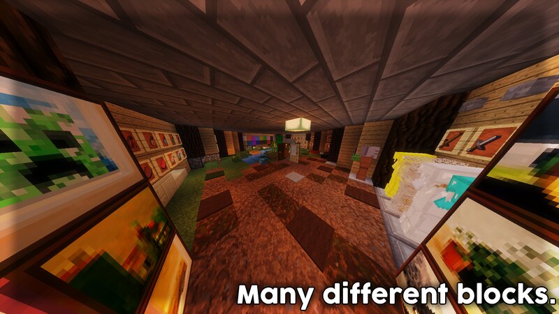 Cea's Pack Showcase and Training World Minecraft Map