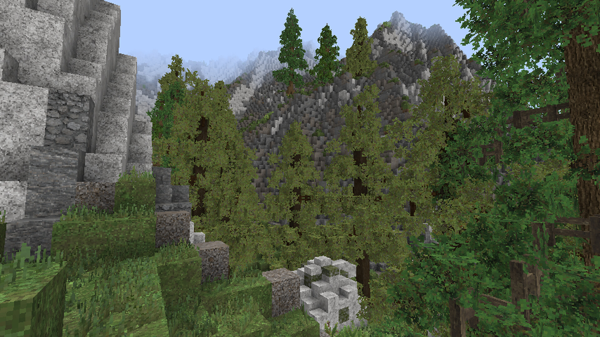 The Rocky Mountains - 3200 x 3200 Map Minecraft Map