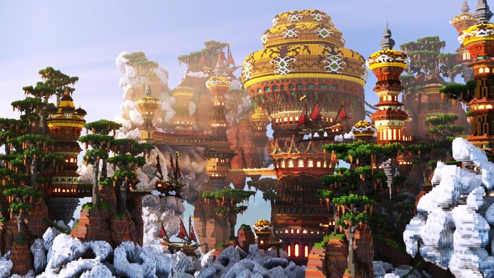 Mythical Sky Minecraft Map