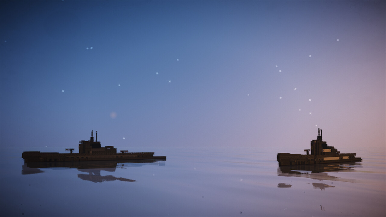 A submarine (schematic file available ) Minecraft Map