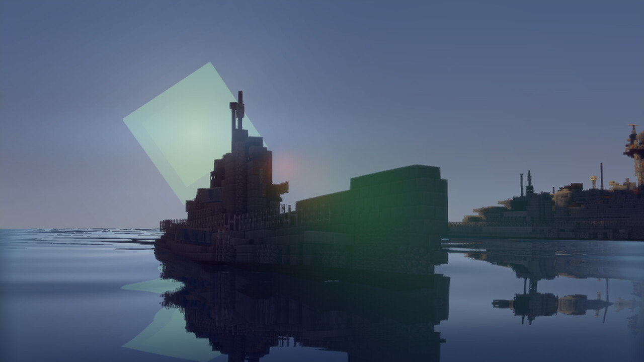 A submarine (schematic file available ) Minecraft Map