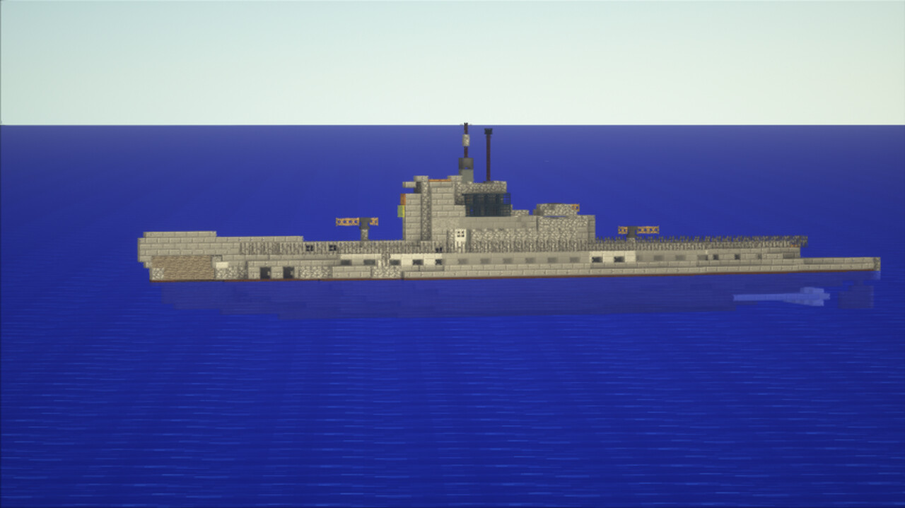 A submarine (schematic file available ) Minecraft Map