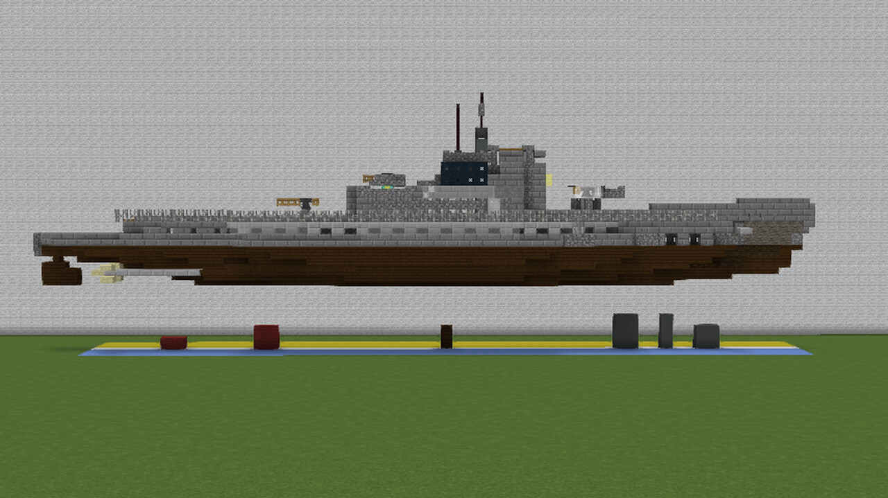 A submarine (schematic file available ) Minecraft Map