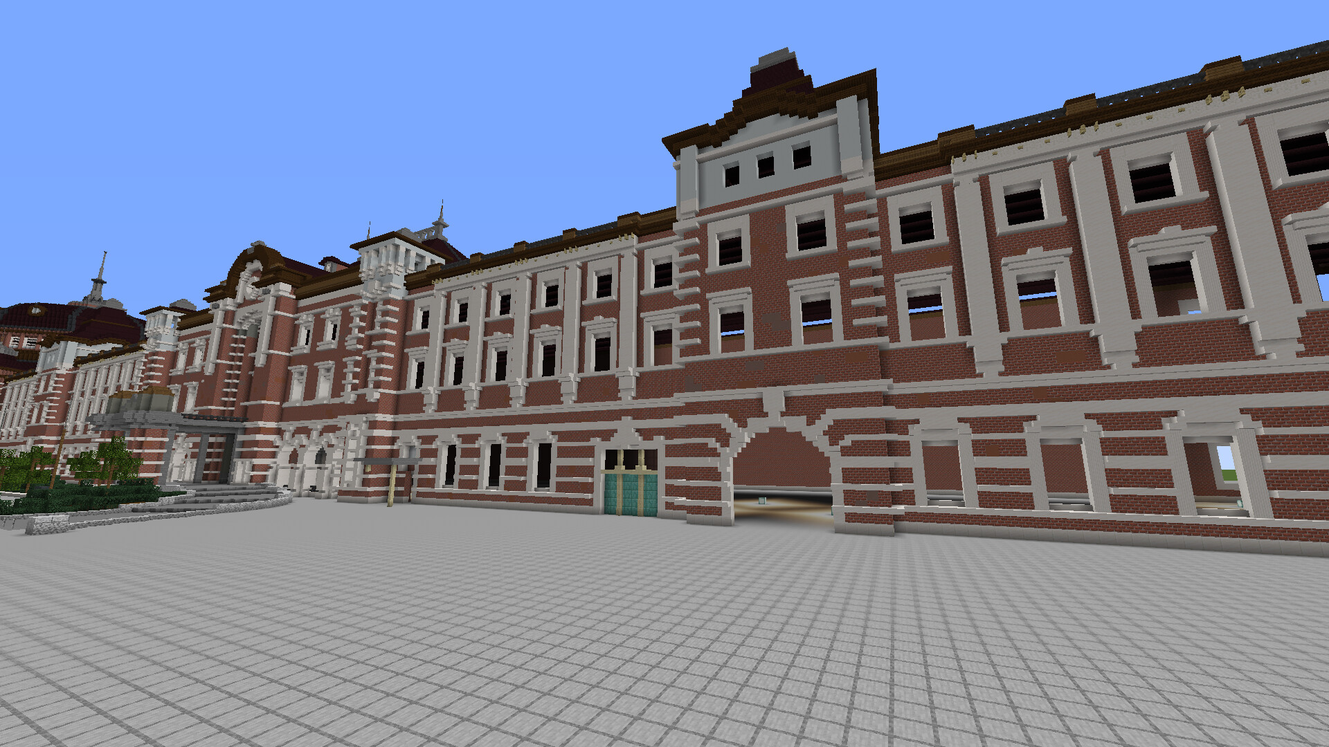 Tokyo Train Station (東京駅) Minecraft Map