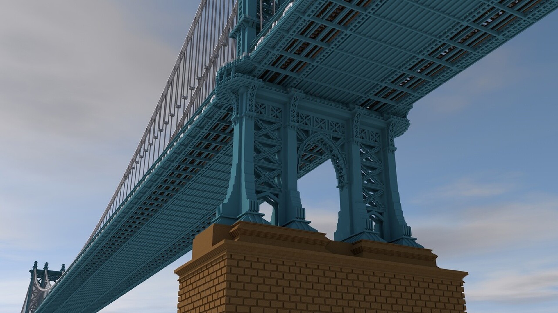 Manhattan Bridge Minecraft Map