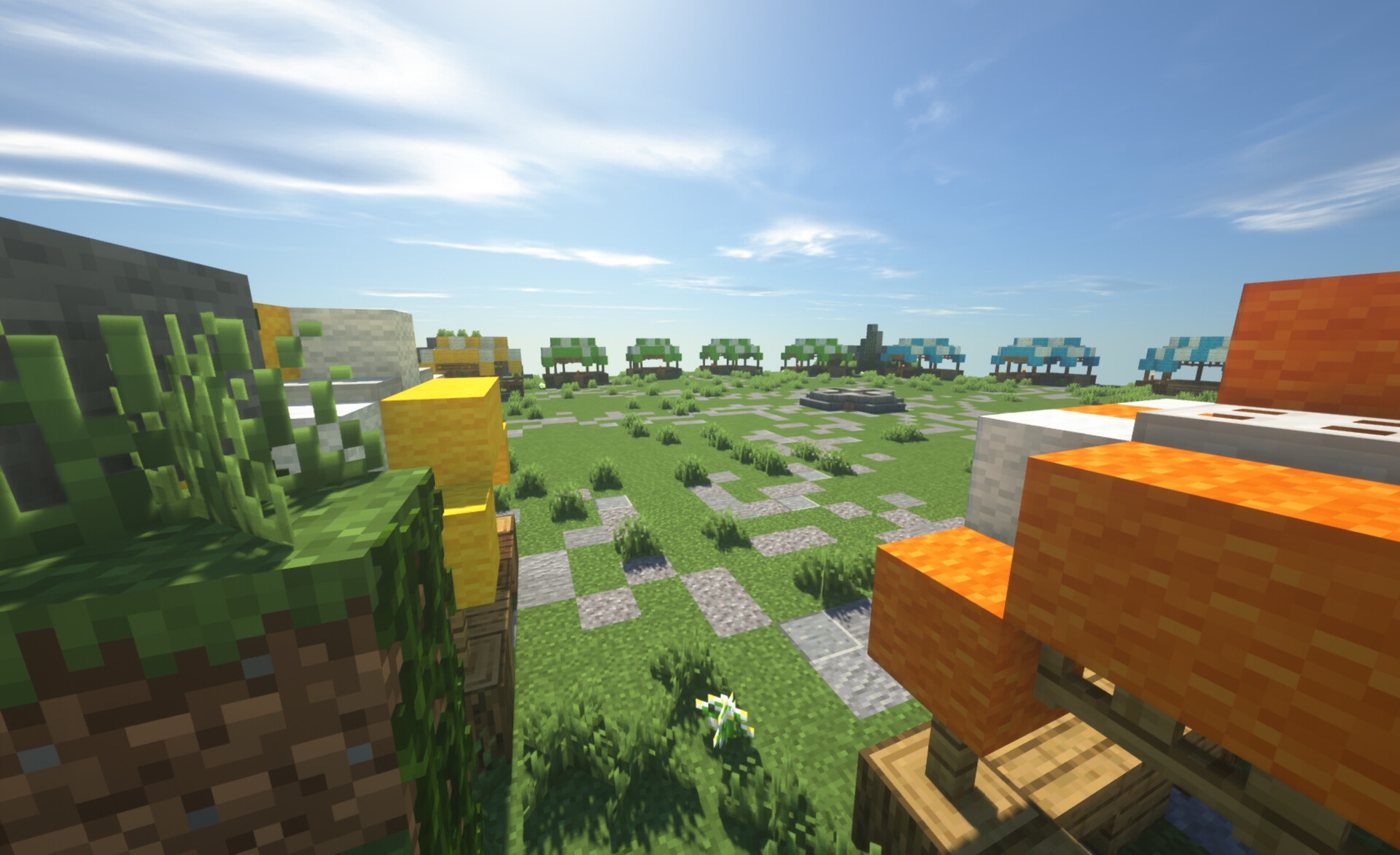 Floating Island Player Shops Minecraft Map