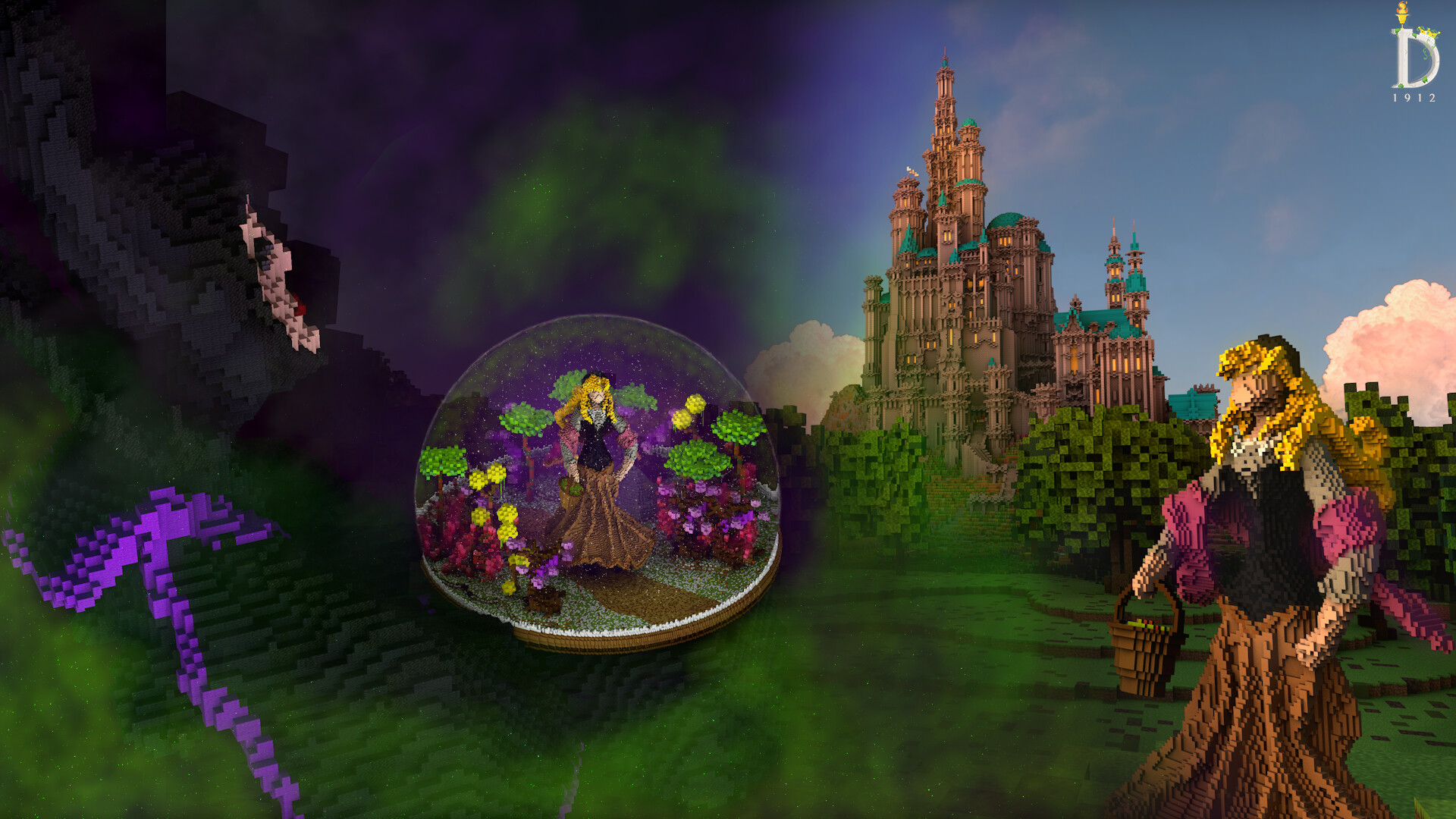 Disney Maleficent - Princess Gallery Minecraft Map