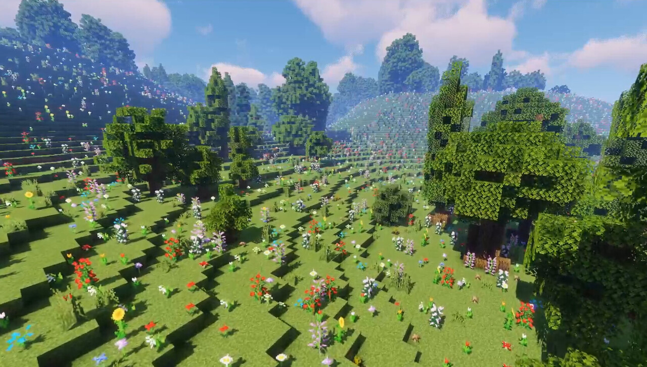 Custom Survival Terrain 30,000 x 30,000 Blocks Large, 20+ Biomes ...