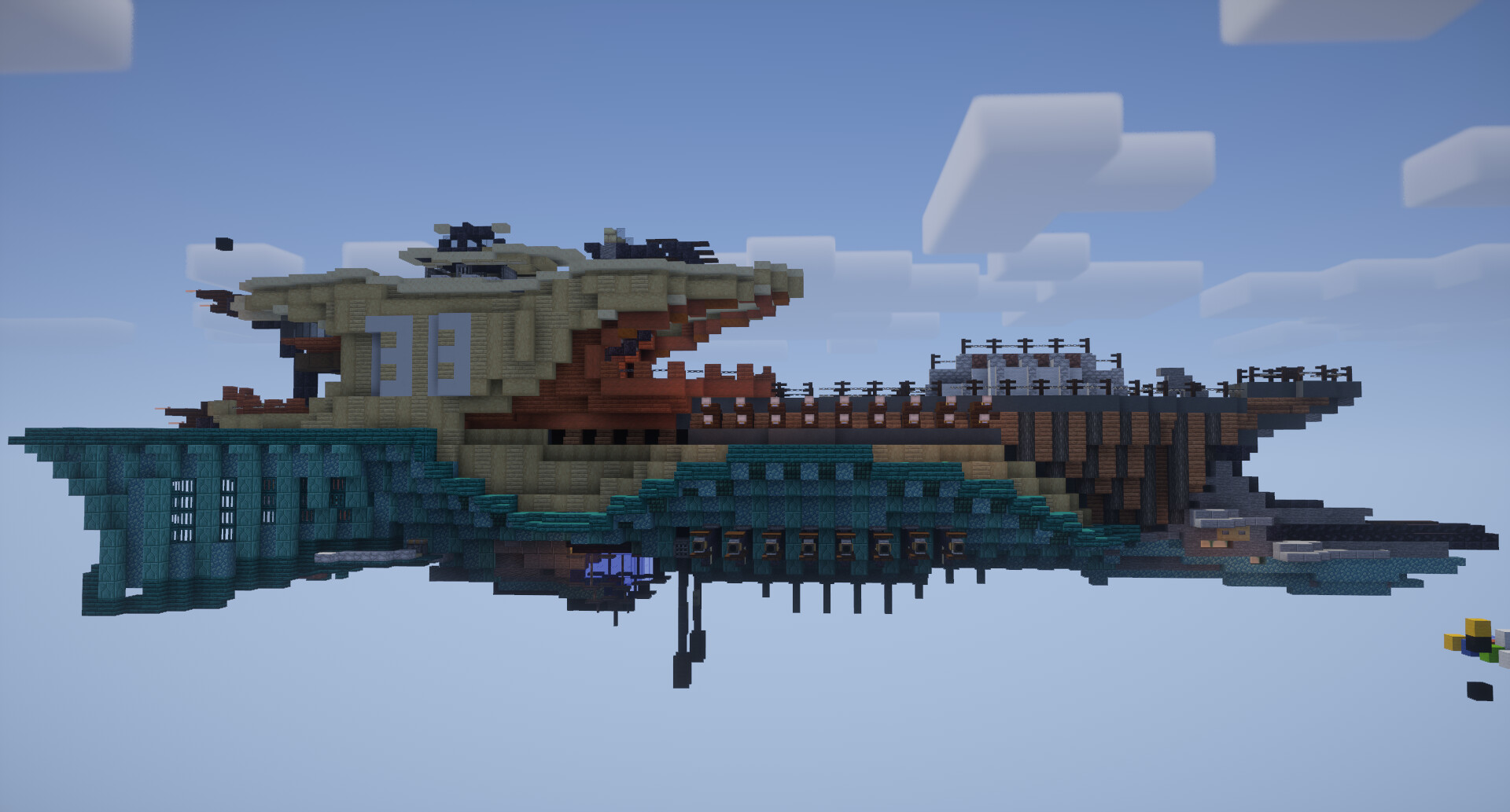 Another fantasy airship Minecraft Map