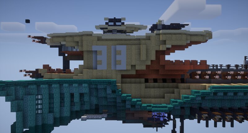 Another fantasy airship Minecraft Map