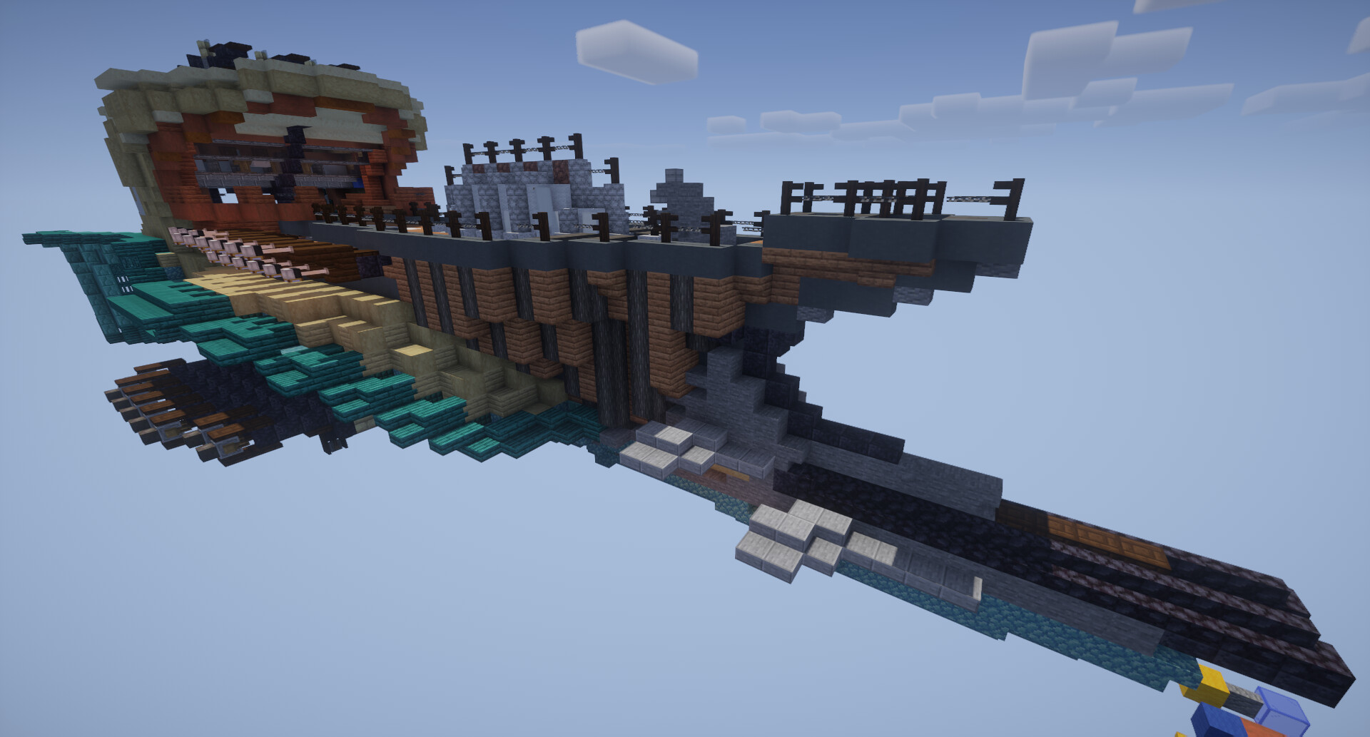 Another fantasy airship Minecraft Map