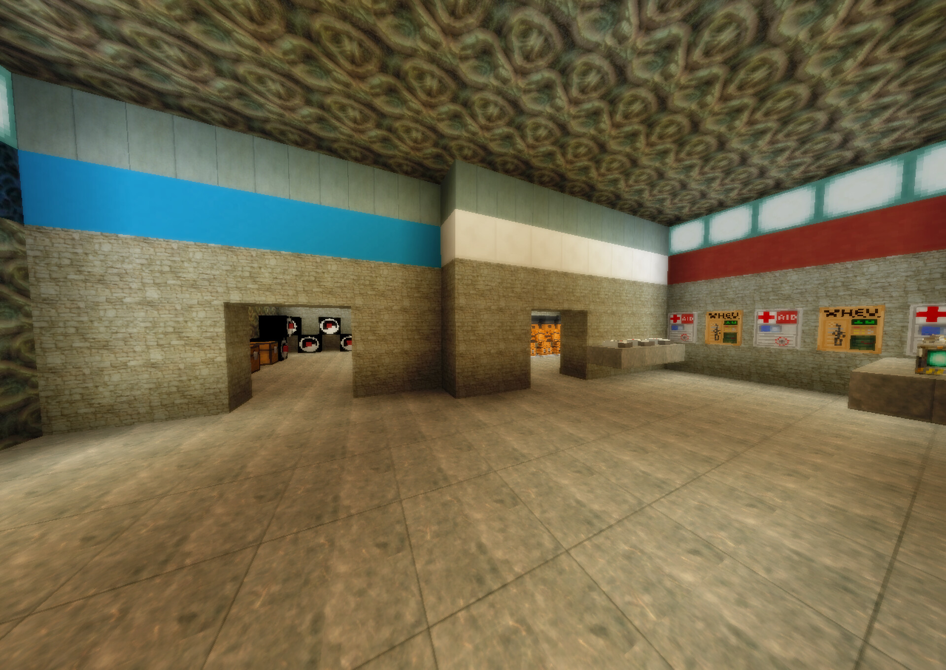 XEN Stage 1 MAP Half Life PVP 1.12.2 Minecraft Map