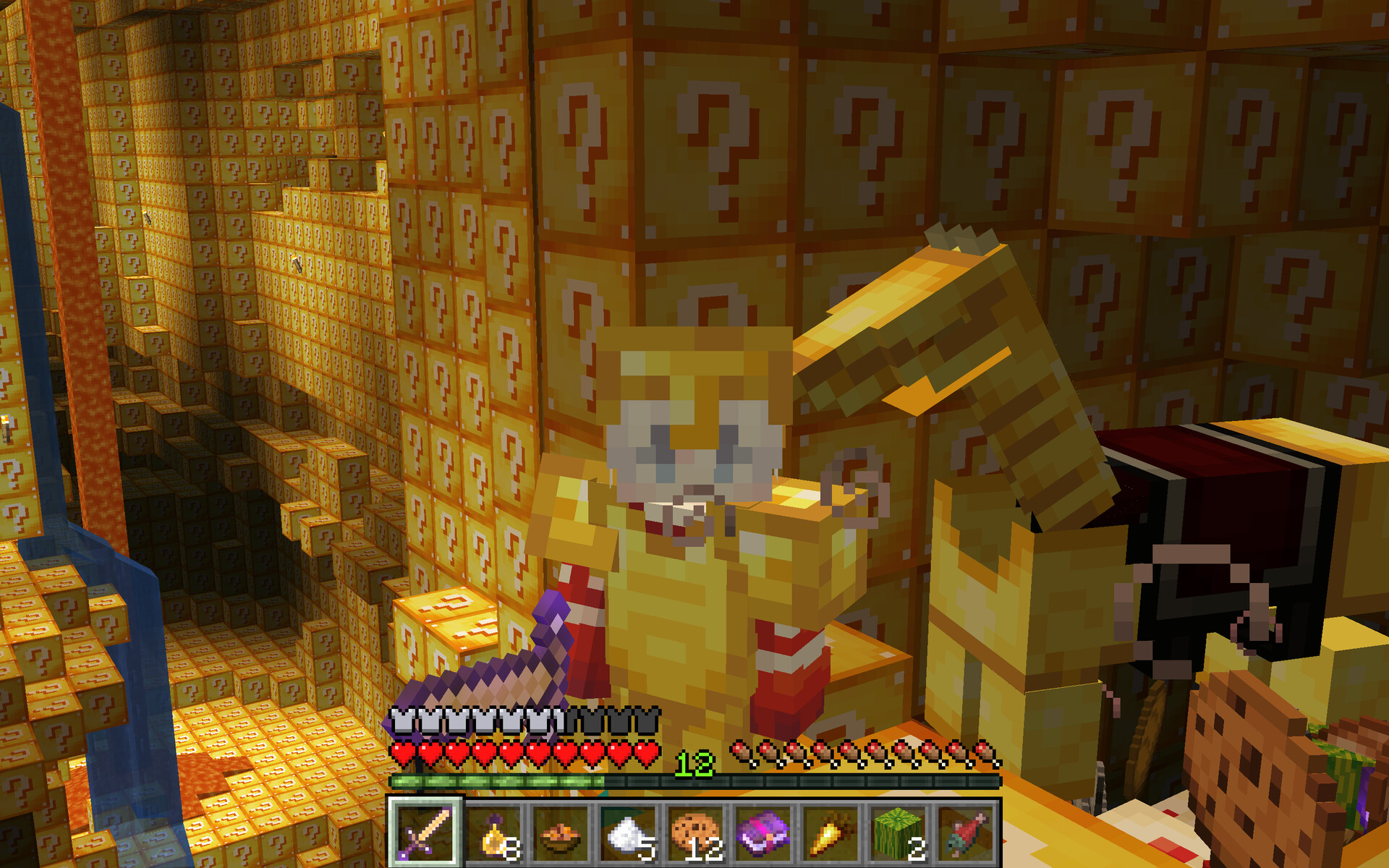 Minecraft But The World Is Lucky Blocks (Lucky Block Map) OFFICIAL ...