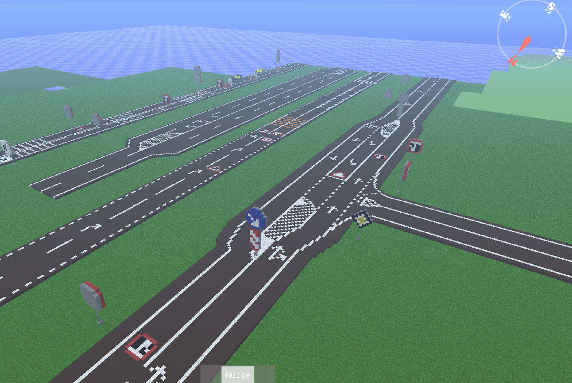 realistic roads different types bundle pack 2 by Anderbest Minecraft Map