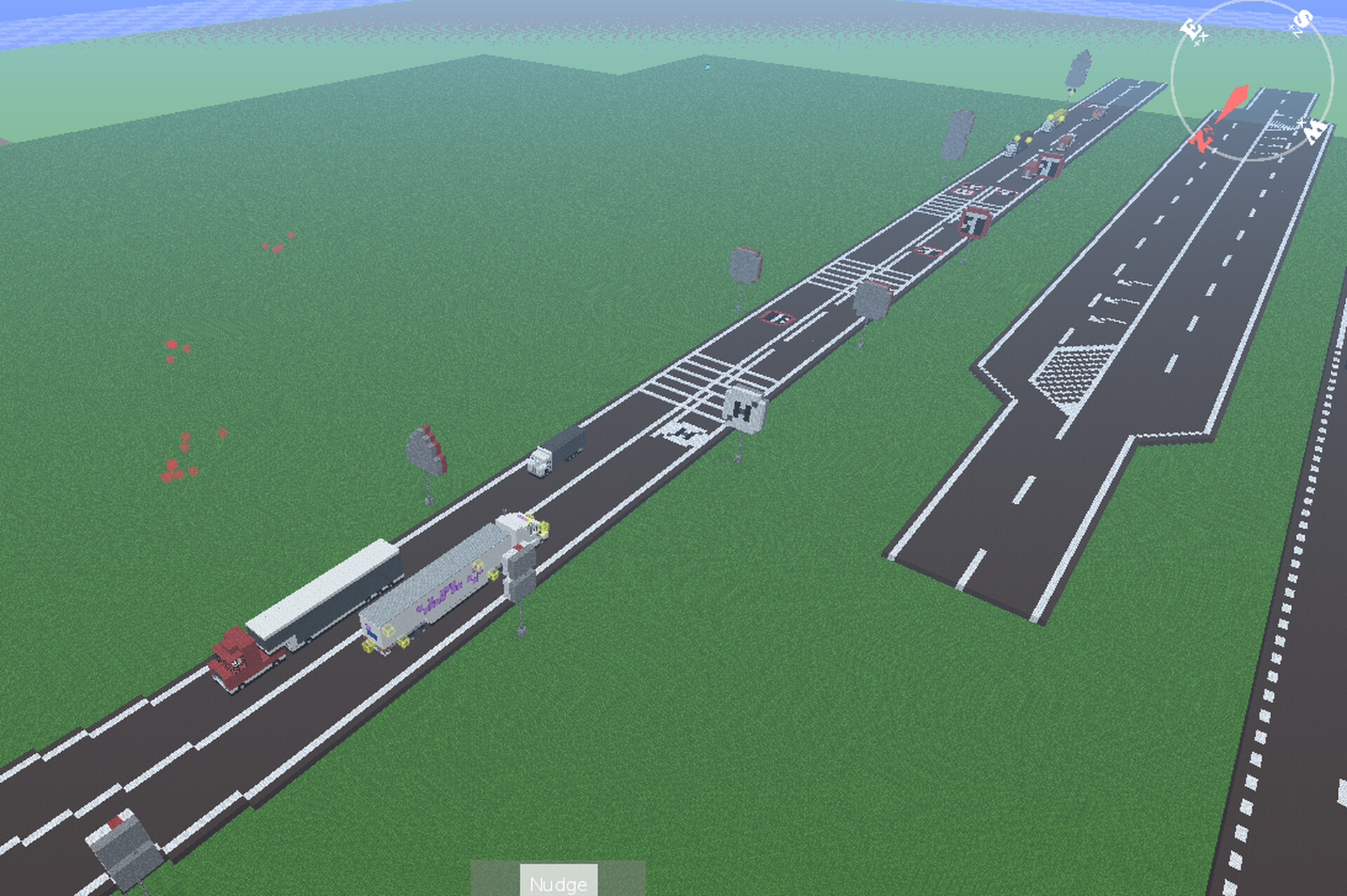 realistic roads different types bundle pack 2 by Anderbest Minecraft Map