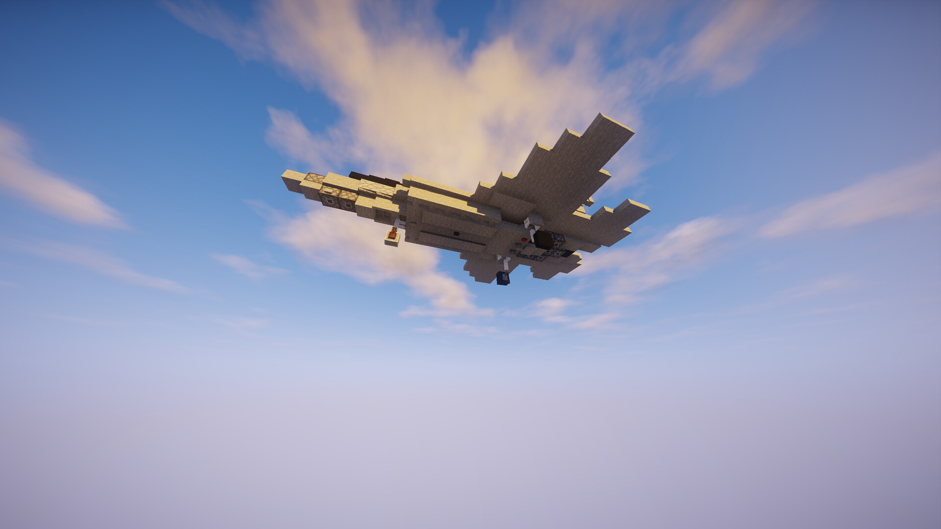 1,5:1 Lockheed Martin F-35A Lightning II Minecraft Map