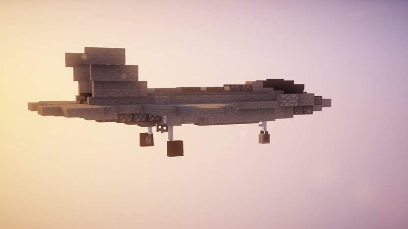 1,5:1 Lockheed Martin F-35A Lightning II Minecraft Map